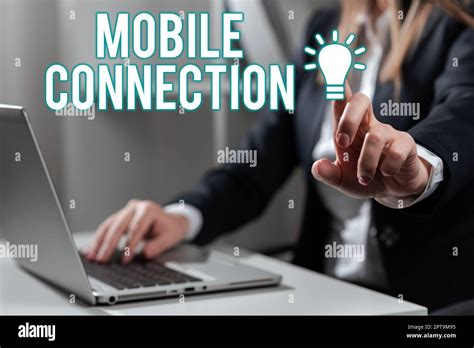 Écriture affichage de texte Mobile ConnectionSecure solution de connexion universelle à l aide d
