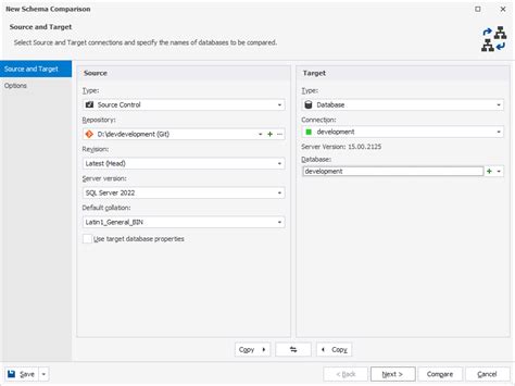 Deploy A Database From The Source Control