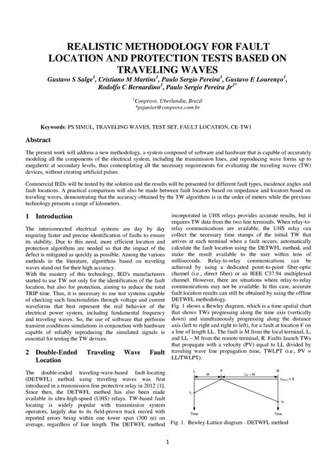 Realistic Methodology For Fault Location And Protection Tests Based On Traveling Waves