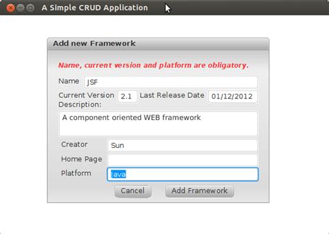 Testing Afterburnerfx In A Crud Application Using Javafx And Fxml