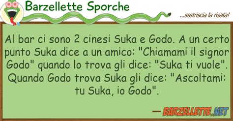 Barzelletta Al Bar Ci Sono 2 Cinesi Suka E Godo A Un Certo Punto