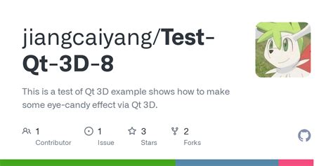GitHub Jiangcaiyang Test Qt D This Is A Test Of Qt D Example Shows How To Make Some Eye
