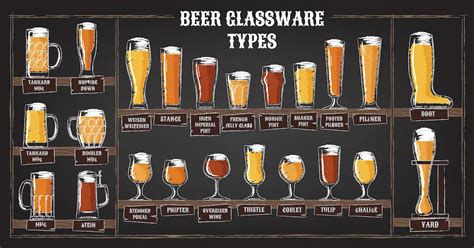 Beer Glasses Types Guide Lida Glassware