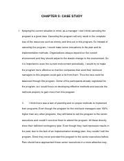 CHAPTER CASE STUDY Pdf CHAPTER CASE STUDY Keeping The Current Situation In Mind As A