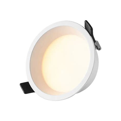 雷士窄边led筒灯三色洞灯嵌入式深藏防眩目铝材家用米月孔灯1400 虎窝淘