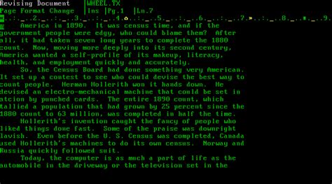 DOS Days DisplayWrite