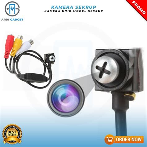 Jual Kamera Cctv Model Sekrup Mini Cctv Camera CVBS | Shopee Indonesia