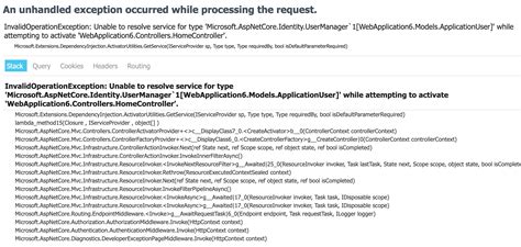 Cannot Inject Applicationuser Into Controller Net Core6 · Issue 40117 · Dotnetaspnetcore · Github