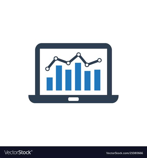 Web Analytics Icon Royalty Free Vector Image Vectorstock