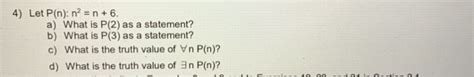 Solved Let P N N N A What Is P As A Chegg Com