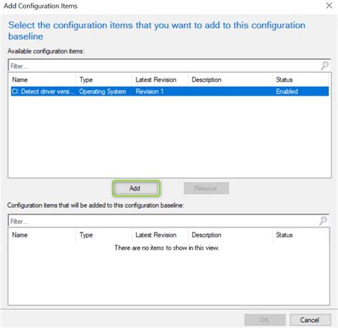 How To Create A Custom Configuration Baseline In Sccm