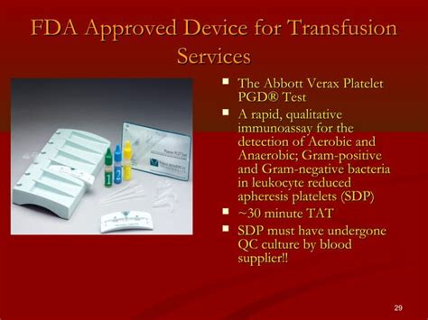 Bacterial Detection Of Platelets Ppt