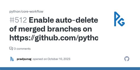 Enable Auto Delete Of Merged Branches On Pythondevguide · Issue 512