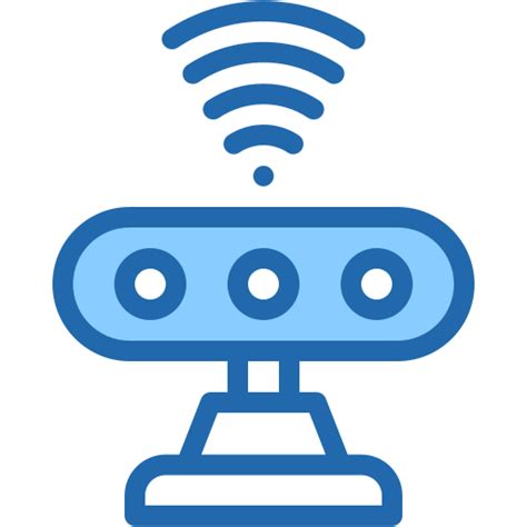 Motion Sensor Generic Blue Icon