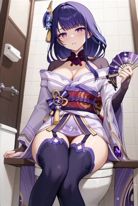 Raiden Ei Shogun Has Powerful Diarrhea Thisvid Com