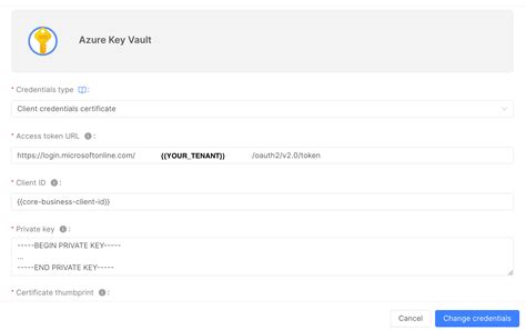 Manage Environment Variables With Azure Key Vault Mia Platform Documentation