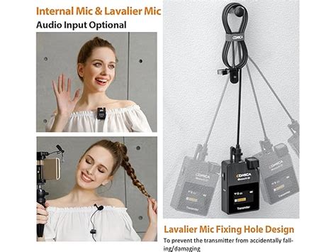 Compact Wireless Lapel Microphone System