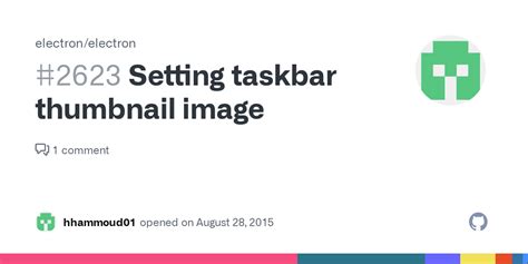 Setting Taskbar Thumbnail Image Issue Electron Electron GitHub