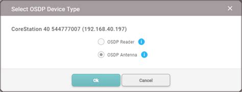 Registering And Replacing 3rd Party Osdp Devices On Corestation