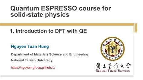qe ssp lecture 1 introduction to dft with qe pdf