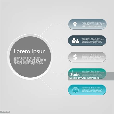 인포그래픽 디자인 벡터 및 마케팅 아이콘은 워크플로 레이아웃 다이어그램 연례 보고서 웹 디자인에 사용할 수 있습니다 5가지 옵션 단계 또는 프로세스가 있는 비즈니스 개념 0