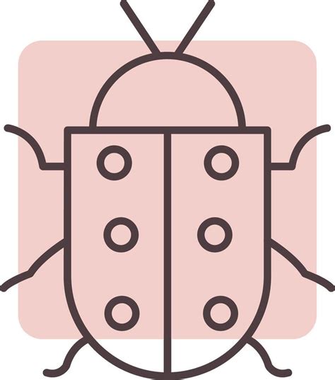 Bug Line Shape Colors Icon 38254495 Vector Art At Vecteezy