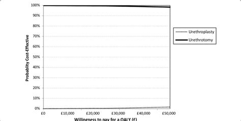 cost effectiveness acceptability curve markov model base case