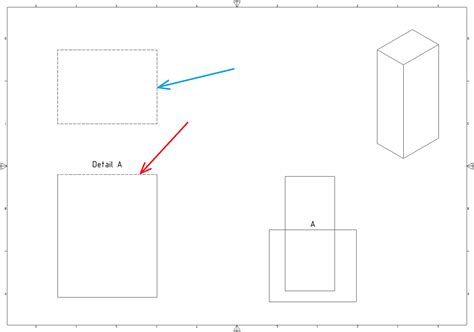 Lines From A Projected View From A Detail View Not Accessible