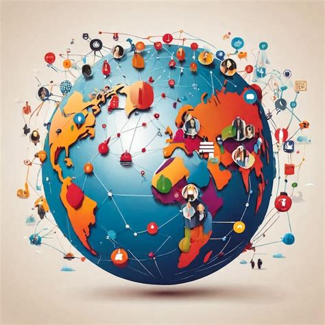 Premium Photo Internet Of Things Cloud Computing Design Concept With Icons Digital Network