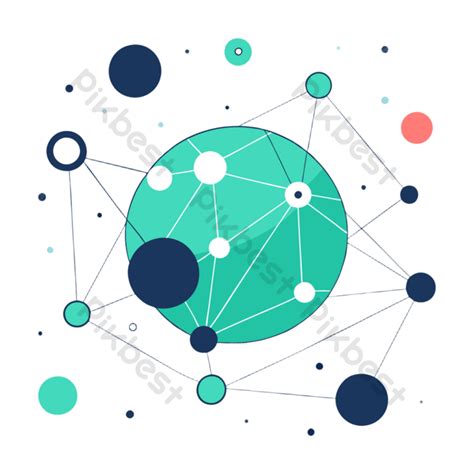 Background Dot And A Connection Vector Png Images Free Download Pikbest