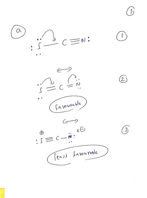 Solved The Thiocyanate Ion Scn Has 3 Resonance Structures A Draw The 3 Course Hero