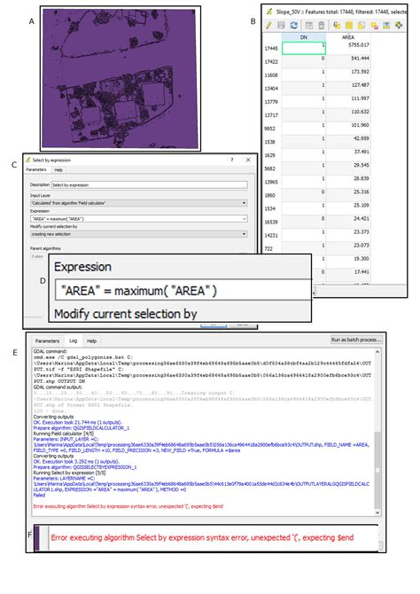 Selecting Polygon With The Largest Area In Qgis Geographic Information Systems Stack Exchange