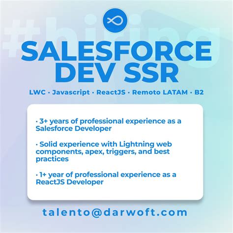 salesforce developer salesforce lwc apex reactjs hiringalerts