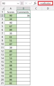 Check IF Cell Color Is Green In Excel Quick Methods MyExcelOnline