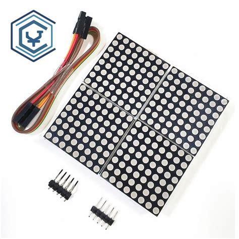 1pcs Max7219 Dot Matrix Module 4 Dot Matrix 22 Display Module Mcu Control Led Drive Module