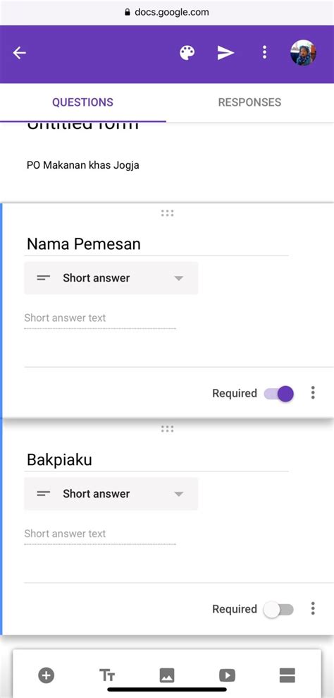 Google Form CARA MEMBUAT MENGIRIMKAN LINK MELIHAT HASIL