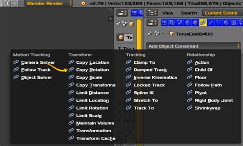 Single Transformation Modifier Blender Stack Exchange