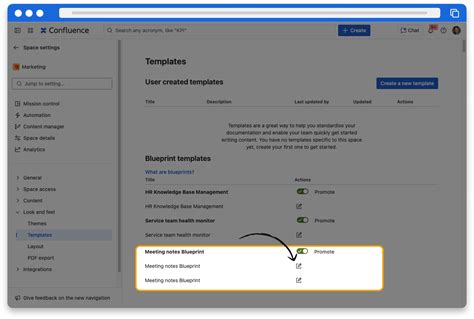 use page templates in your confluence space learning atlassian community