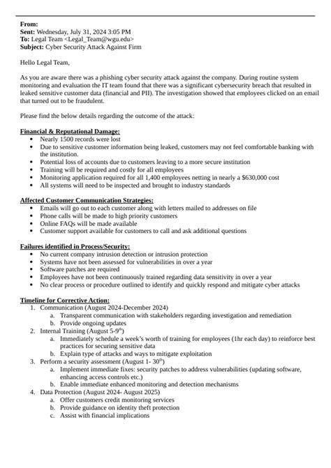 Wgu Technical Communication C948 Task 2 Audience 1 Deliverable C948 C948 Stuvia Us