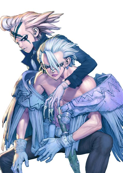 Stanley Snyder And Xeno Dr Stone Drawn By Boichi Danbooru
