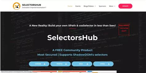 automation testing insider selectorshub the best xpath plugin for all
