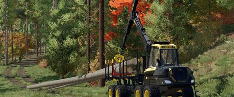 FS22 Universal Rotating Bunk v 1 0 Forestry Mod für Farming Simulator 22