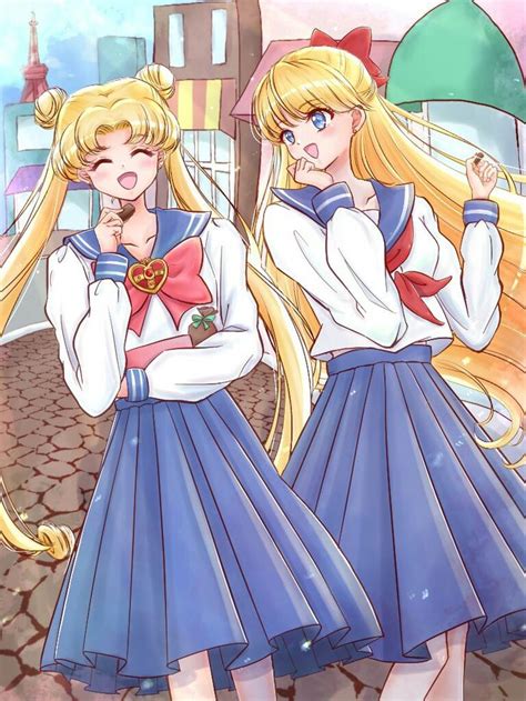 Sailor Moon Universe Inners Art By Sailormooe Sailor Moon Fan Art Sailor Moon Usagi