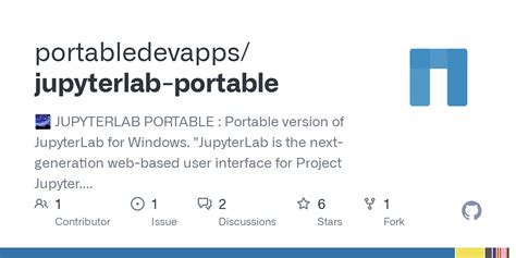 GitHub Portabledevapps Jupyterlab Portable JUPYTERLAB PORTABLE Portable Version Of