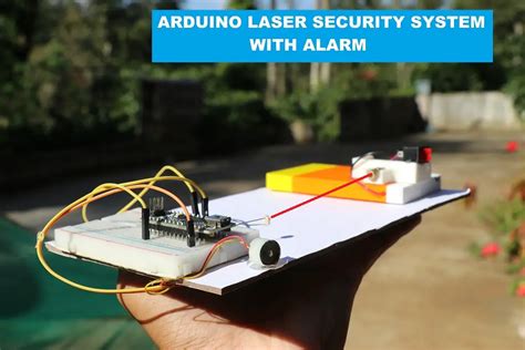 Arduino Laser Light Security System With Full Project Report Geekyelectronics