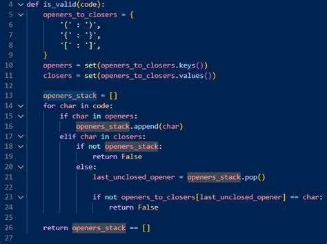 Bracket Validator Diagram Quizlet