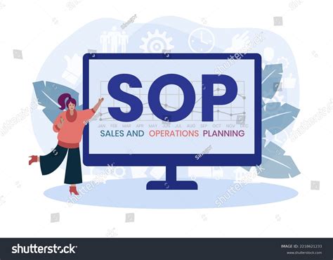 Sop Sales Operations Planning Acronym Business Stock Vector Royalty Free 2218621233 Shutterstock