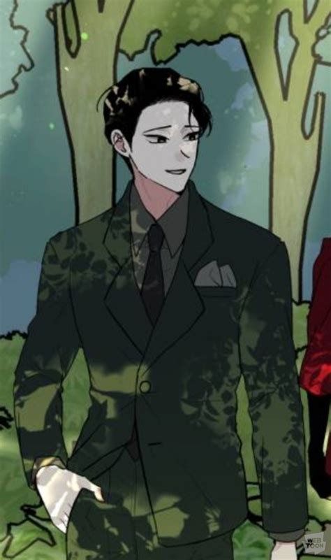 만화 휘 남성 모습 너무 내 취향이야