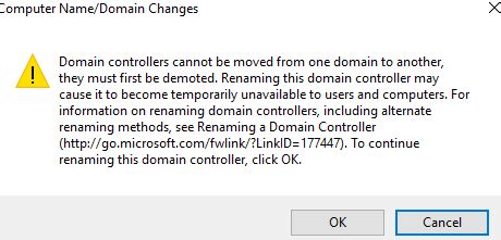 How To Rename A Domain Controller In Active Directory Power Sysadmin Blog