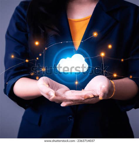Cloud Computing Technology Diagram Data Management AI Generated Image Shutterstock